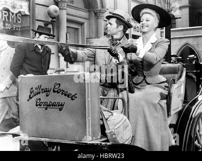 THE FIRST TRAVELING SALESLADY, from left: Carol Channing, Ginger Rogers ...