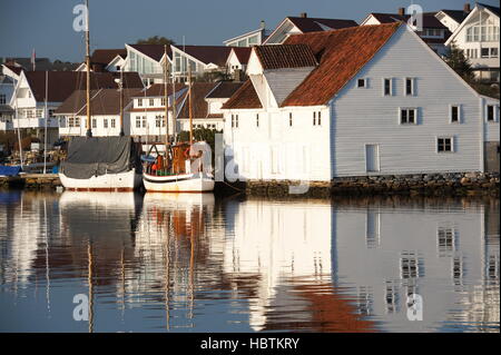Tananger Harbour Norway Stock Photo - Alamy