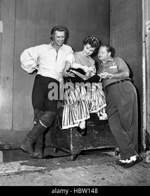 THE GOLDEN HAWK, from left, Rhonda Fleming, Sterling Hayden, 1952 Stock ...