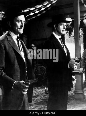 GUNFIGHT AT THE O.K. CORRAL, from left, Rhonda Fleming, Burt Lancaster, 1957 Stock Photo - Alamy