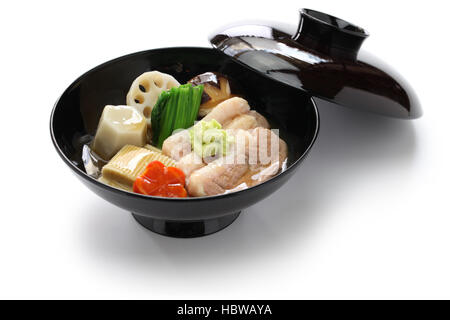 Jibuni, Kanazawa style duck meat stew, japanese cuisine Stock Photo - Alamy