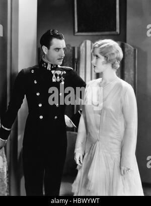 HIS GLORIOUS NIGHT, Catherine Dale Owen, John Gilbert, 1929 Stock Photo ...