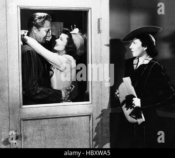 ICE CAPADES REVUE, from left: Richard Denning, Ellen Drew, Jerry ...