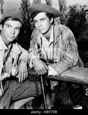 JOHNNY TREMAIN, from left, Hal Stalmaster, Richard Beymer, 1957 Stock ...