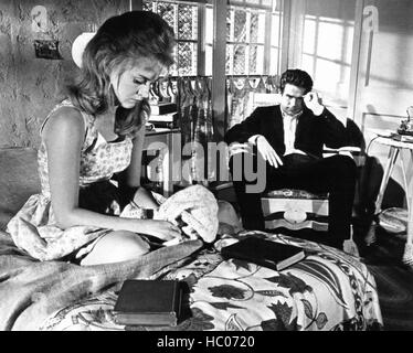 LILITH, from left, Jean Seberg, Warren Beatty, 1964 Stock Photo - Alamy