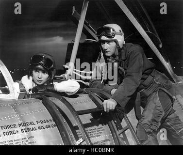 JET PILOT, Janet Leigh, John Wayne, 1950 (released 1957 Stock Photo - Alamy