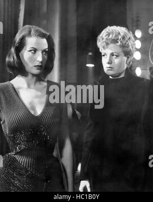 MAMBO, from left: Silvana Mangano, Vittorio Gassman, Michael Rennie ...