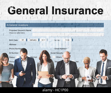 General Insurance Rebate Form Information COncept Stock Photo - Alamy