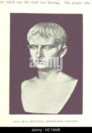 A page from 'A History of Rome to the Death of Caesar,' outlining the ...