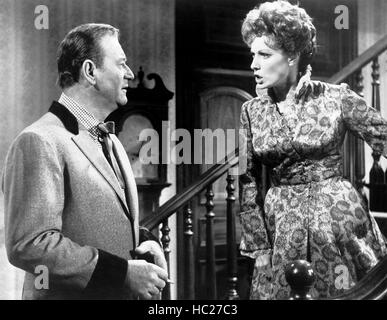 John Wayne and Maureen O'Hara / McLINTOCK ! / 1963 directed byAndrew V. McLaglen [United Artists ...