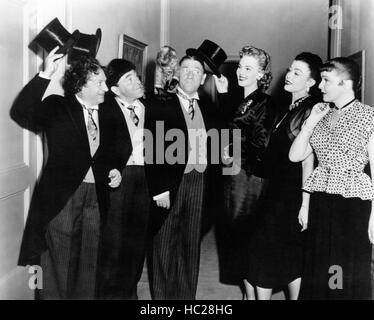 A MISSED FORTUNE, from left: Nanette Bordeaux, Larry Fine, Vivian Mason ...
