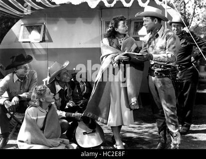 NIGHT TIME IN NEVADA, Roy Rogers, Adele Mara, 1948 Stock Photo - Alamy