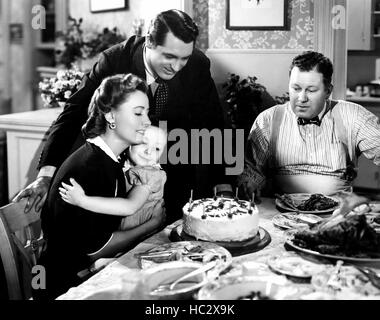 PENNY SERENADE, from left: Irene Dunne, Baby Jane Biffle, Cary Grant ...