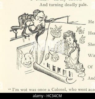 This image from 'The Spook Ballads' illustrates narrative scenes from ...
