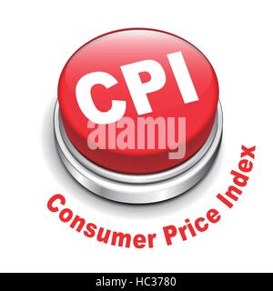 CPI : Consumer Price Index word lettering typography design ...