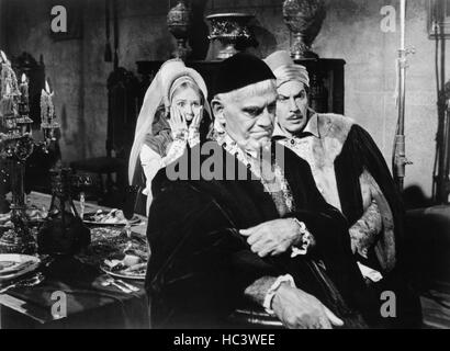 THE RAVEN, from left, Olive Sturgess, Jack Nicholson, 1963 Stock Photo ...