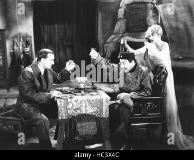 THE RETURN OF DR. FU MANCHU, from left, O.P. Heggie, Warner Oland, Neil ...