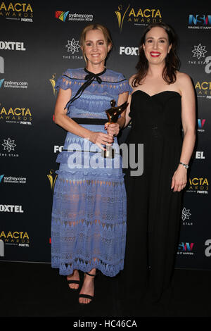 Sydney, Australia. 7 December 2016. Sarah Scheller and Alison Bell pose ...