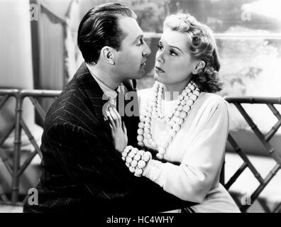 PUBLIC DEB NO. 1, from left: Ralph Bellamy, Brenda Joyce, George Murphy ...