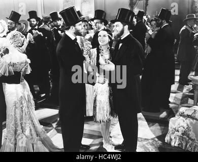 PUBLIC DEB NO. 1, from left, Brenda Joyce, Ralph Bellamy, 1940, TM and ...