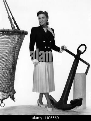 THE SKIPPER SURPRISED HIS WIFE, Joan Leslie, 1950 Stock Photo - Alamy