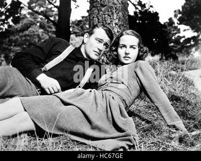 THE SHEPHERD OF THE HILLS, from left: Betty Field, John Wayne, 1941 ...