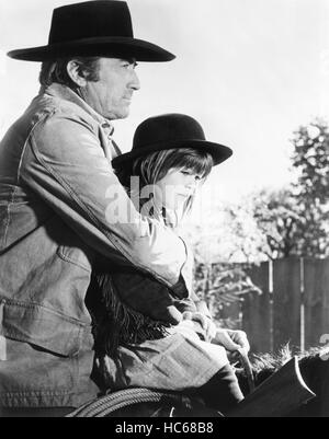 SHOOT OUT, Gregory Peck, Dawn Lyn, 1971 Stock Photo - Alamy