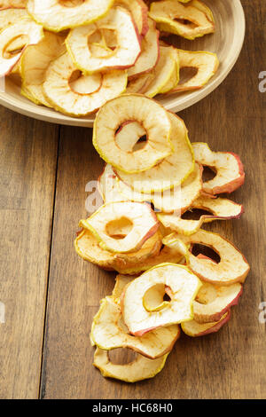 Apple and dried apple rings Stock Photo - Alamy