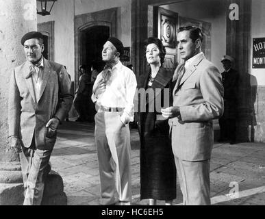 THE SUN ALSO RISES, Eddie Albert, Errol Flynn, Mel Ferrer, Tyrone Power, Ava Gardner, 1958, TM ...