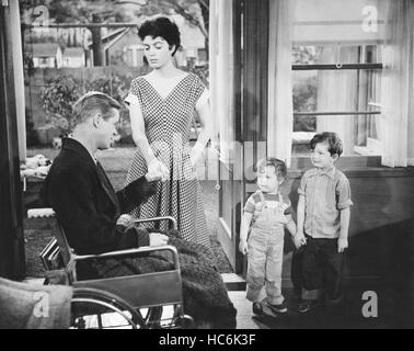 THIS IS MY LOVE, from left: Faith Domergue with daughter Diana Maria ...