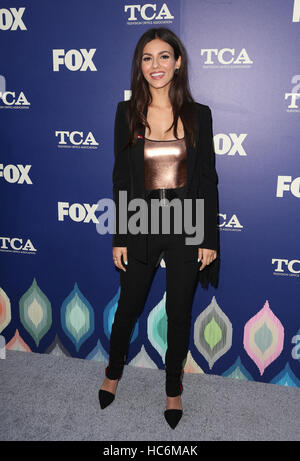 Victoria Justice attending the FOX Summer TCA Press Tour at Soho House ...