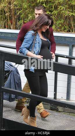 Kelvin Fletcher and wife Elizabeth outside ITV Studios Featuring ...