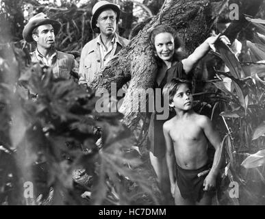 TARZAN'S SAVAGE FURY, Tommy Carlton, 1952 Stock Photo - Alamy