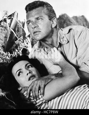 SURRENDER - HELL!, Susan Cabot, Keith Andes, 1959 Stock Photo - Alamy