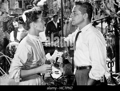 SUMMERTIME, (aka SUMMER MADNESS), from left: Gaetano Autiero, Katharine ...