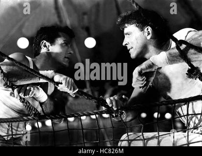 TRAPEZE, Tony Curtis, Burt Lancaster, 1956 Stock Photo - Alamy