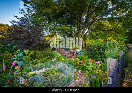 Gardens at Back Bay Fens, in Boston, Massachusetts Stock Photo - Alamy