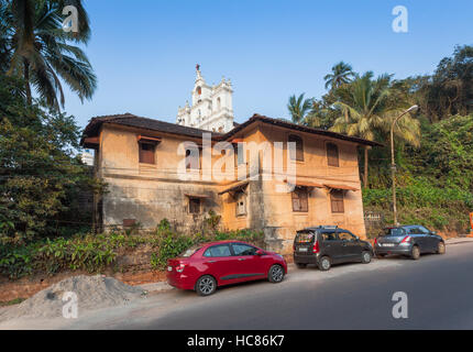 Portuguese colonial residential house in Goa- a reminder of a former ...