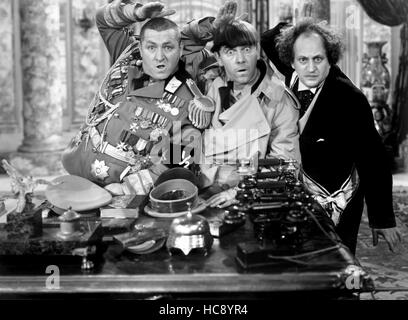 YOU NAZTY SPY, The Three Stooges, (Larry Fine, Moe Howard, Curly Howard ...
