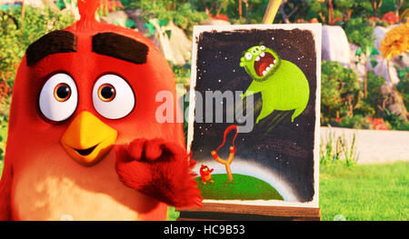 ANGRY BIRDS, (aka THE ANGRY BIRDS MOVIE), from left: Red (voice: Jason ...