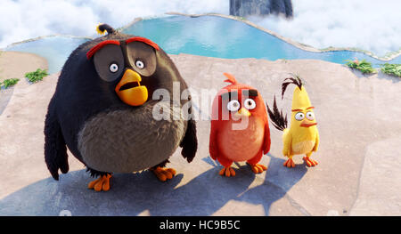 ANGRY BIRDS, (aka THE ANGRY BIRDS MOVIE), from left: Red (voice: Jason ...