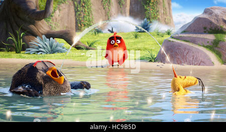 ANGRY BIRDS, (aka THE ANGRY BIRDS MOVIE), from left: Mime (voice: Tony ...