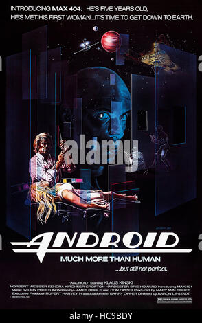 ANDROID, Klaus Kinski, Kendra Kirchner, 1982 Stock Photo - Alamy