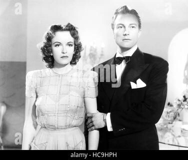 WEST POINT WIDOW, from left, Sharon Lynne, Richard Carlson, Anne ...