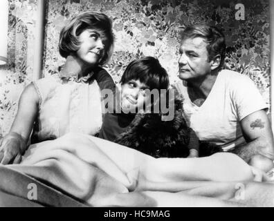 WITH SIX YOU GET EGGROLL, from left, Brian Keith, Barbara Hershey ...
