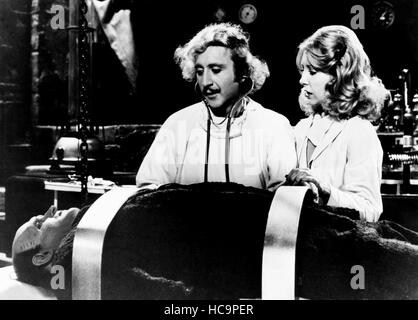 YOUNG FRANKENSTEIN, Teri Garr, Peter Boyle, Gene Wilder, Marty Feldman ...