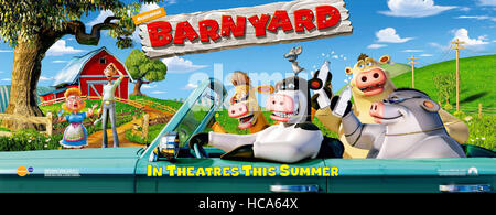 BARNYARD, (white cow with brown spots, right) Otis (voiced by Kevin ...