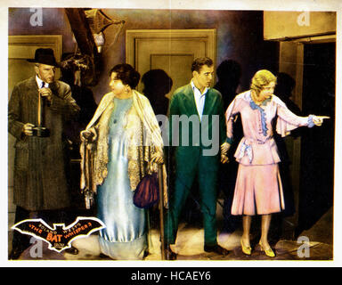 THE BAT WHISPERS, lobbycard, from left: Charles Dow Clark, Maude Eburne ...
