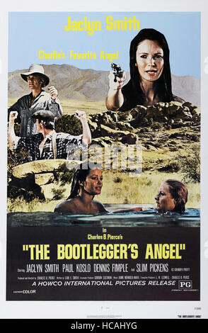 BOOTLEGGERS (aka THE BOOTLEGGER'S ANGEL), Jaclyn Smith, 1974 Stock ...
