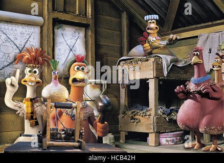 CHICKEN RUN, 2000, (l to r) Mac (Lynn Ferguson), Ginger (Julia Sawalha ...